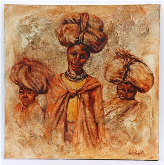 Judy Page | AFRICAN WOMEN signed | MutualArt