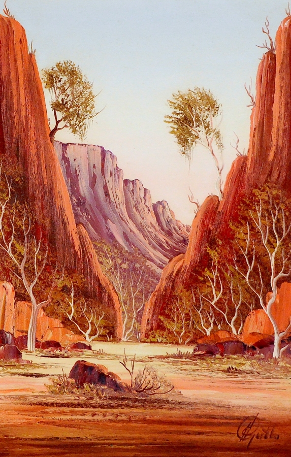 Henk Guth | Standley Chasm, Central Australia | MutualArt