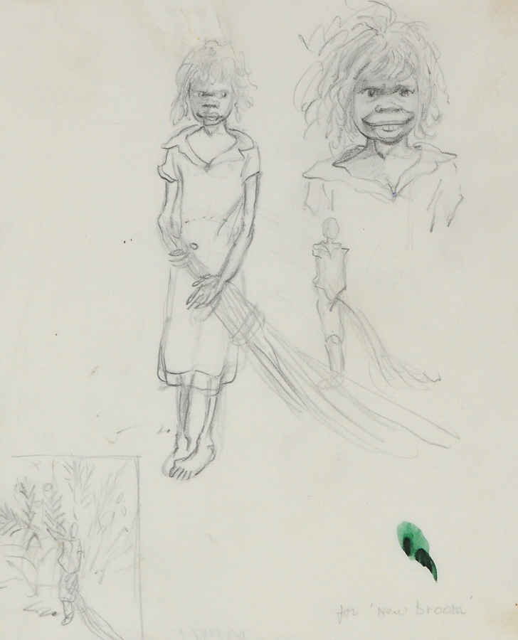 Elizabeth Durack | Study for New Broom | MutualArt