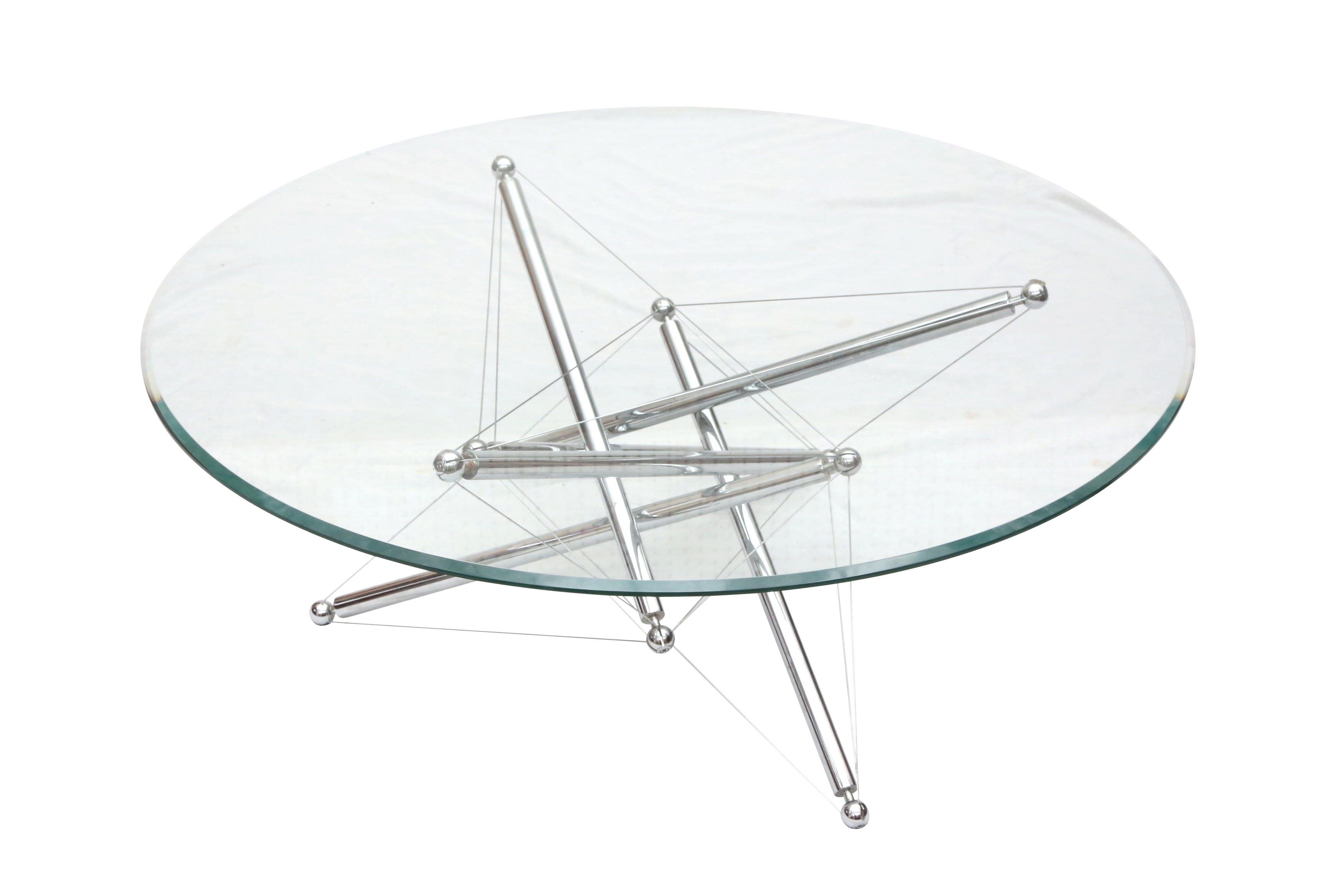 Ted Waddell | tensegrity coffee table | MutualArt