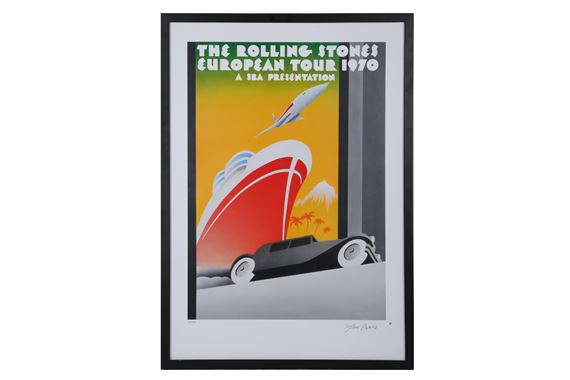 John Pasche | The Rolling Stones Logo Design | MutualArt
