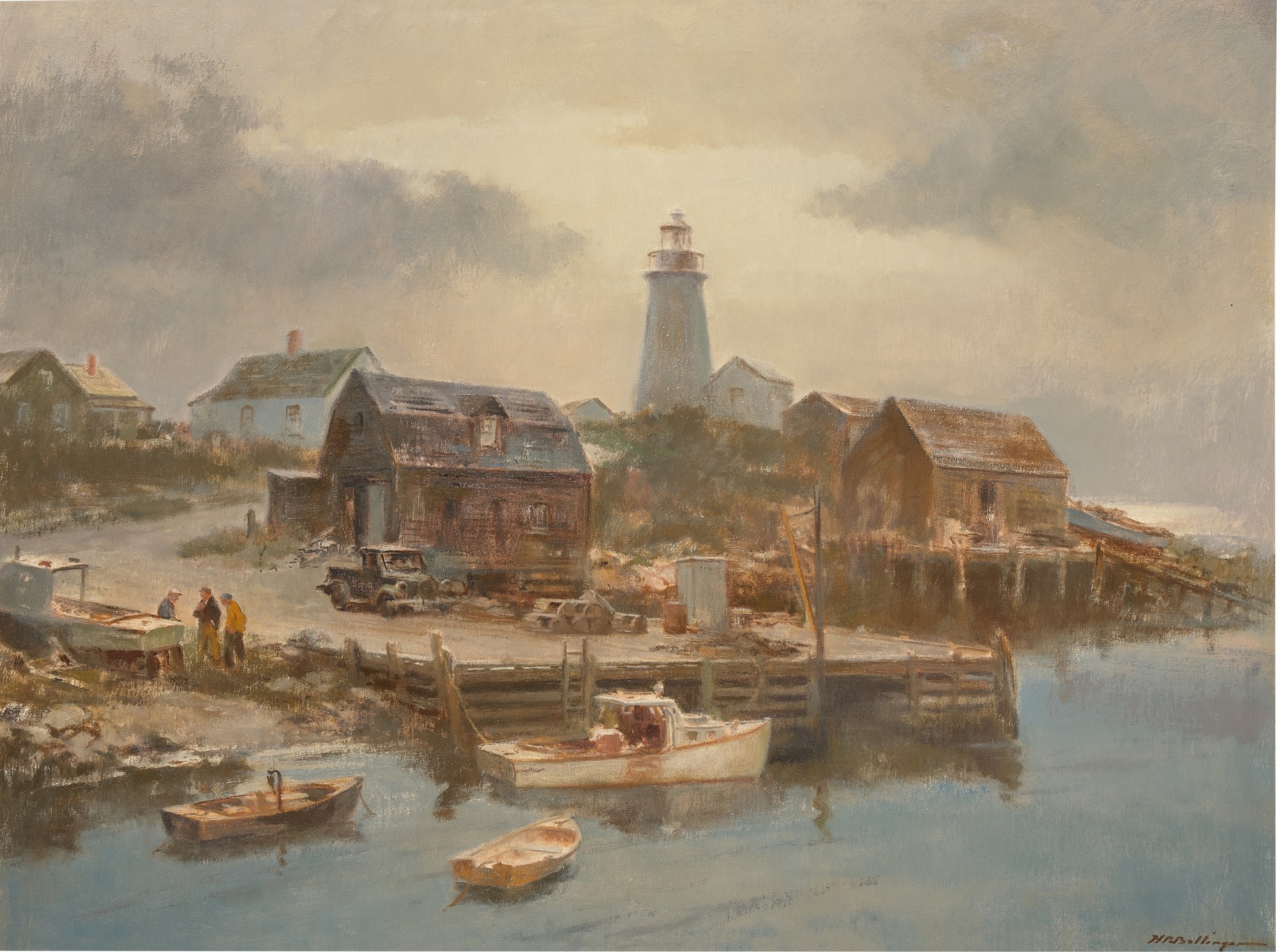 Harry Russell Ballinger | Neils Harbour | MutualArt