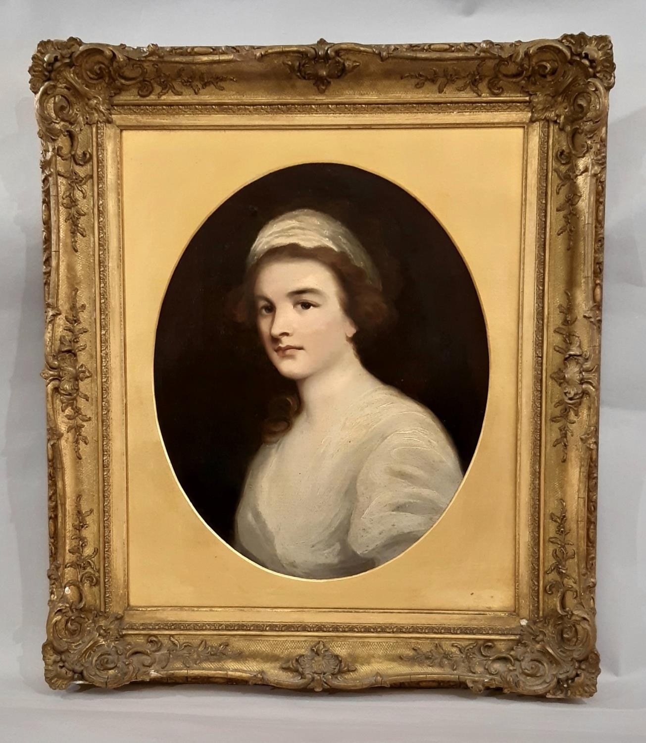 George Romney | - 'Portrait of Lady Charlotte Thynne' (Circa 1770 ...