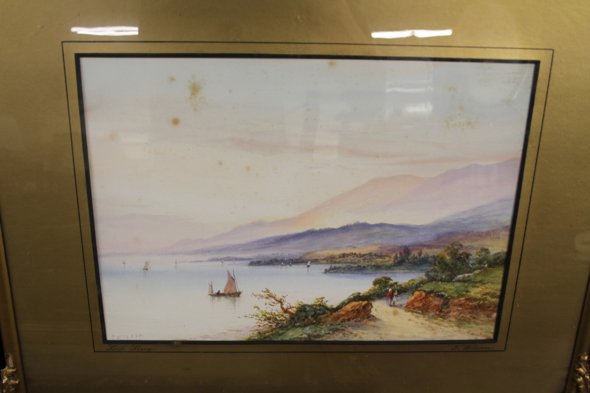 J. Wilson | Sailing vessels at sunrise | MutualArt