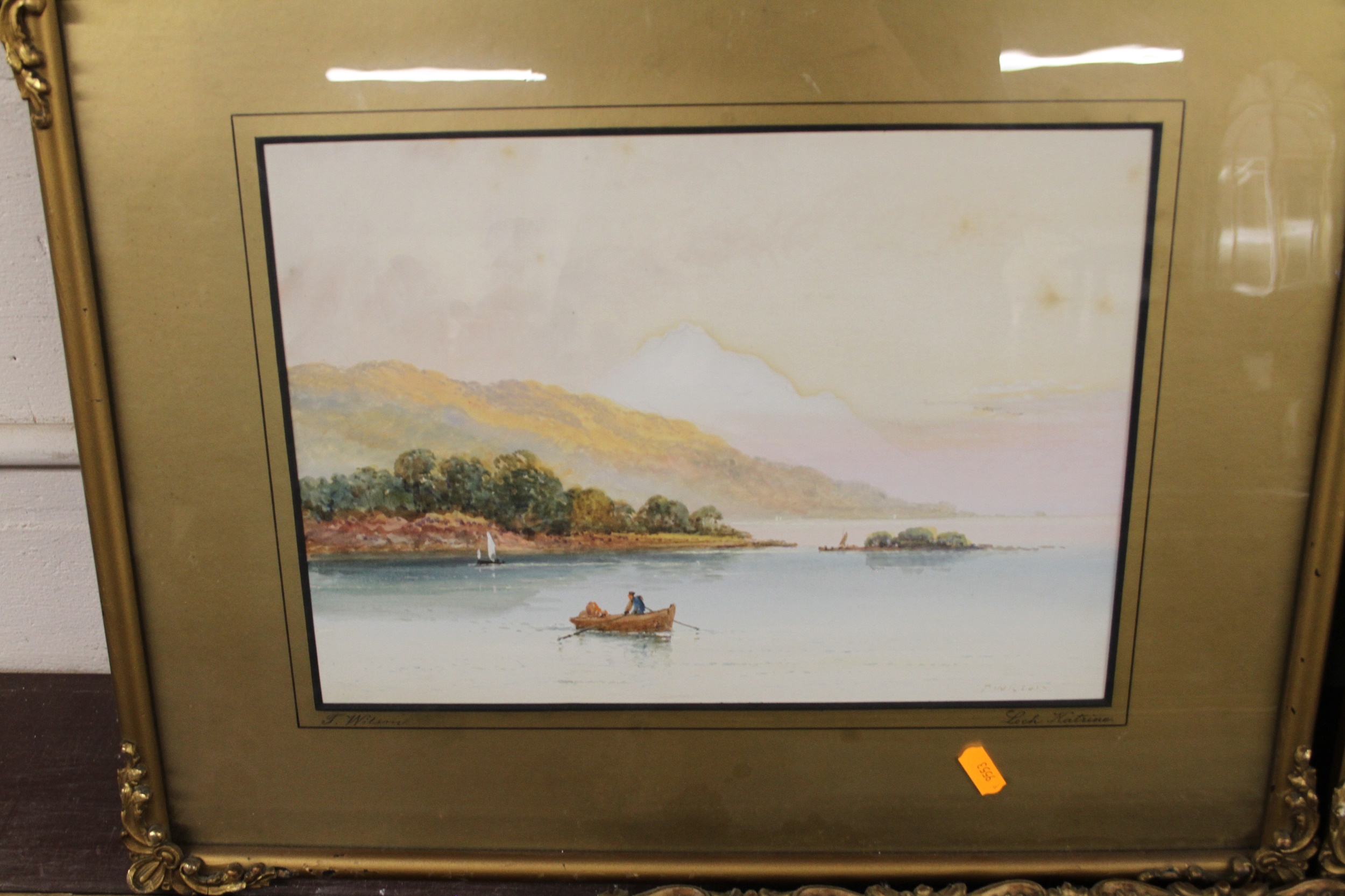 J. Wilson | Sailing vessels at sunrise | MutualArt