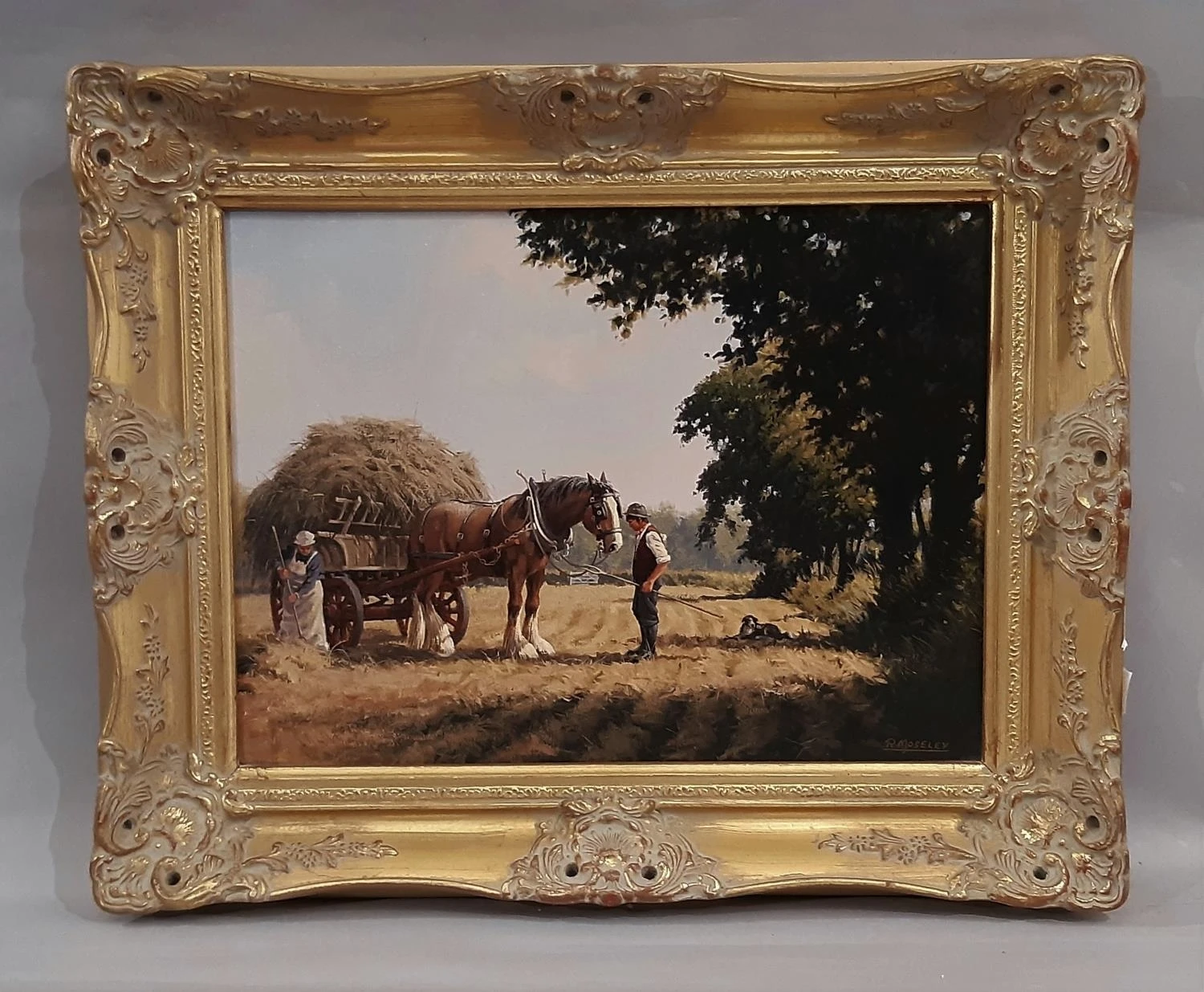 Ronald 'Ron' Moseley | - Hay Harvest | MutualArt