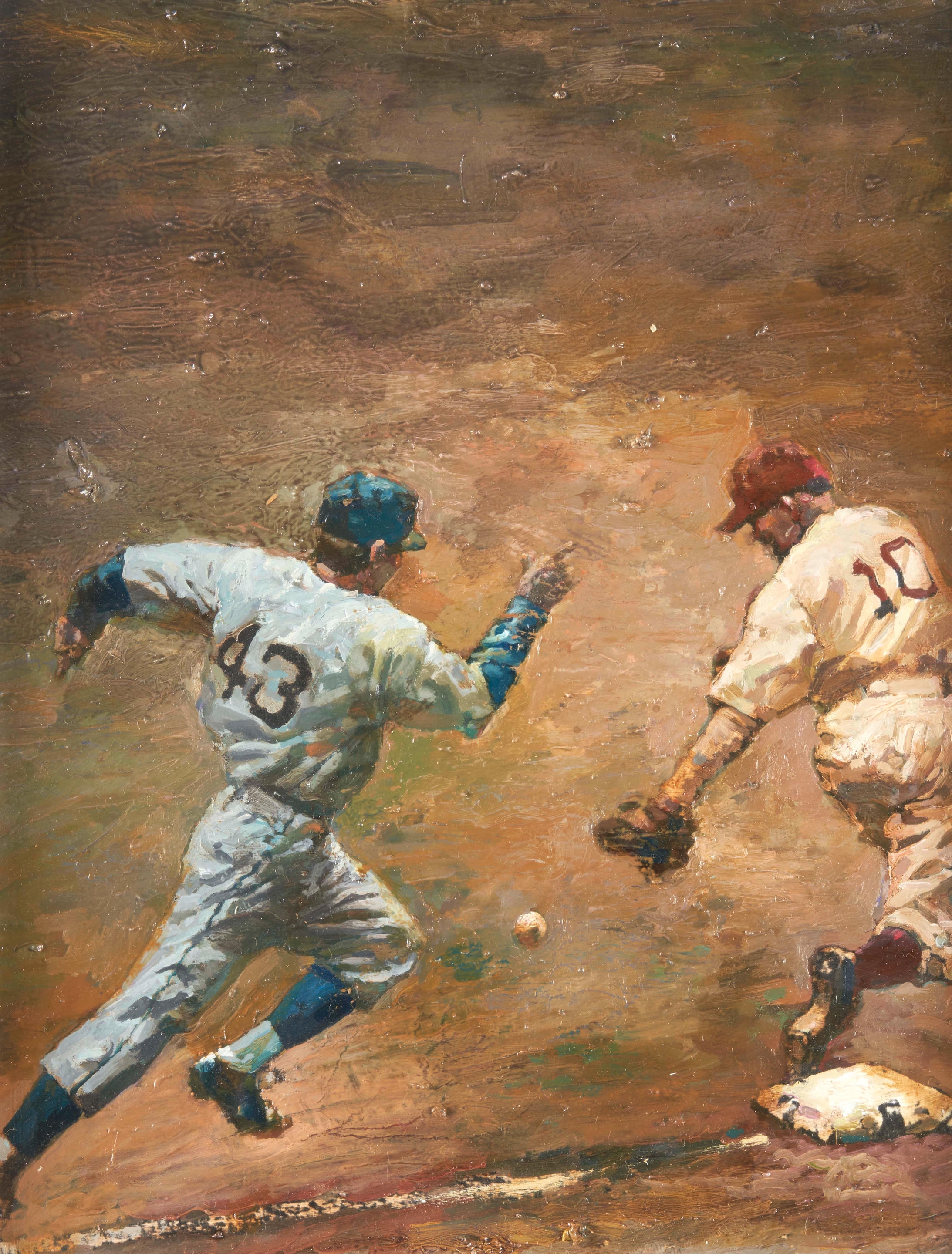 Lance Richbourg | Covering First (1994) | MutualArt