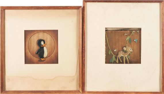 Walt Disney Studios | Four framed Disney cells Original artwork for ...