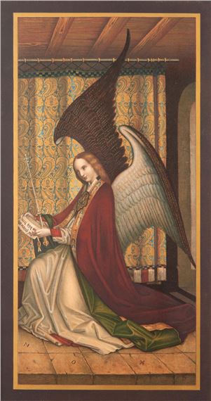 Stefan Lochner | The Annunciation (1875) | MutualArt