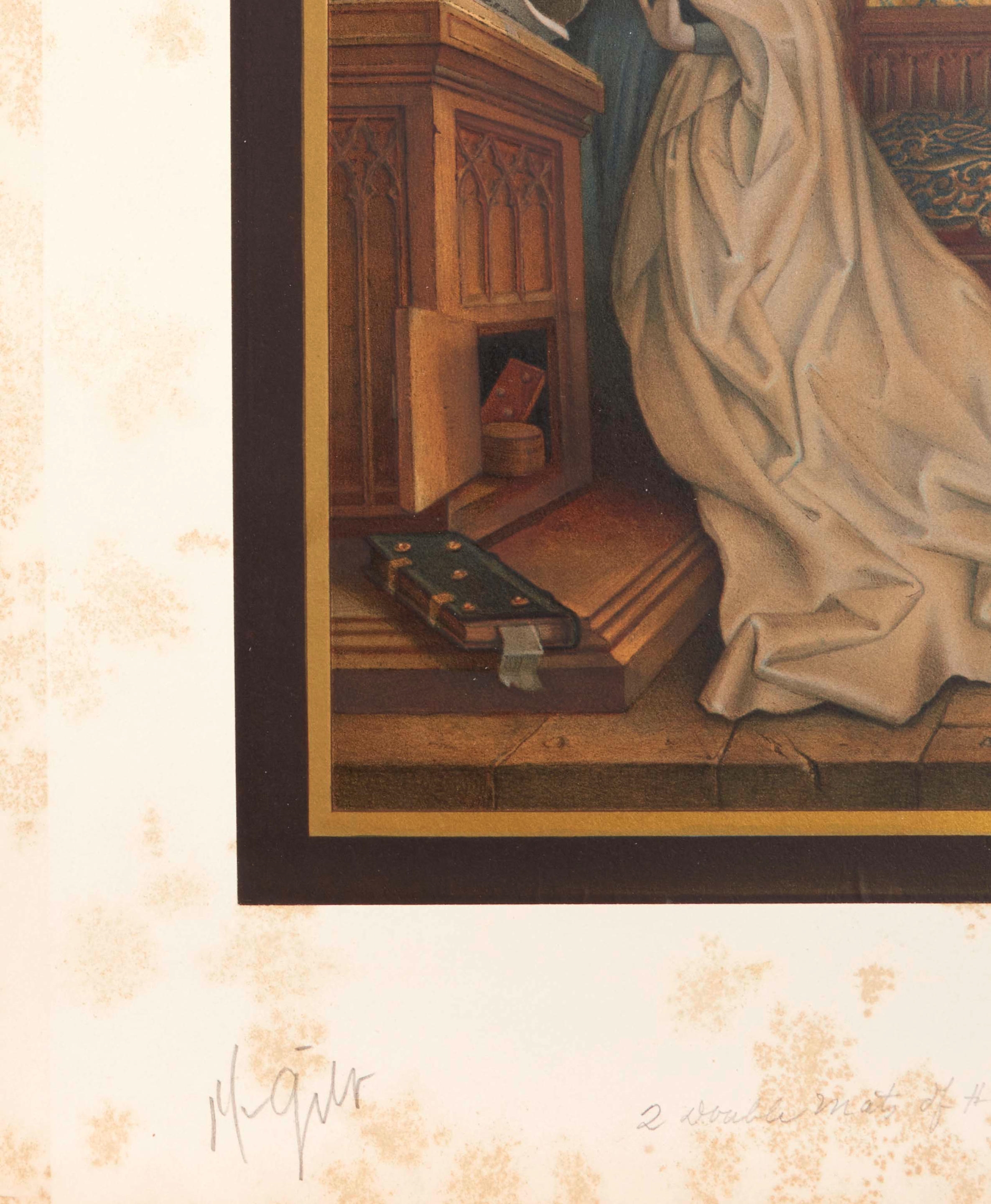 Stefan Lochner | The Annunciation (1875) | MutualArt