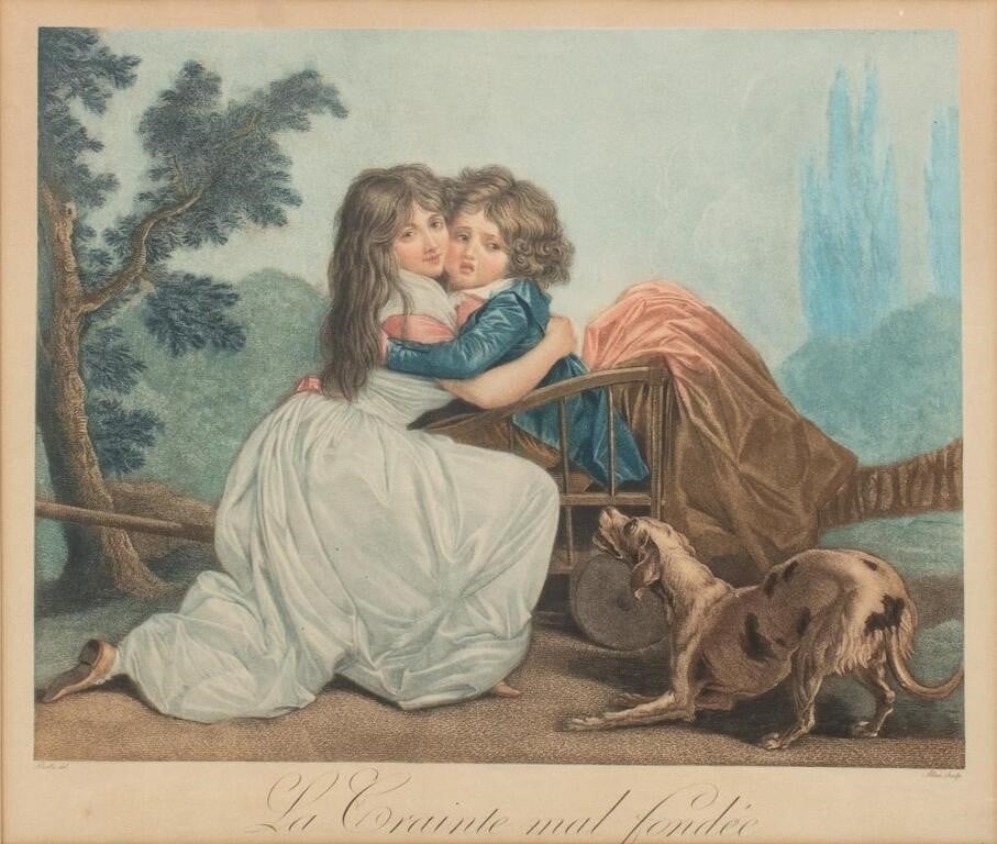 Louis-Léopold Boilly | The Turtledove and The Ill-Founded Fear | MutualArt