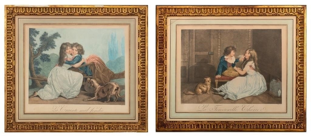 Louis-Léopold Boilly | The Turtledove and The Ill-Founded Fear | MutualArt