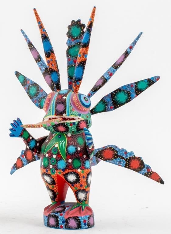 Alberto Ortega Mendez | A winged mythical beast creature with antennae ...