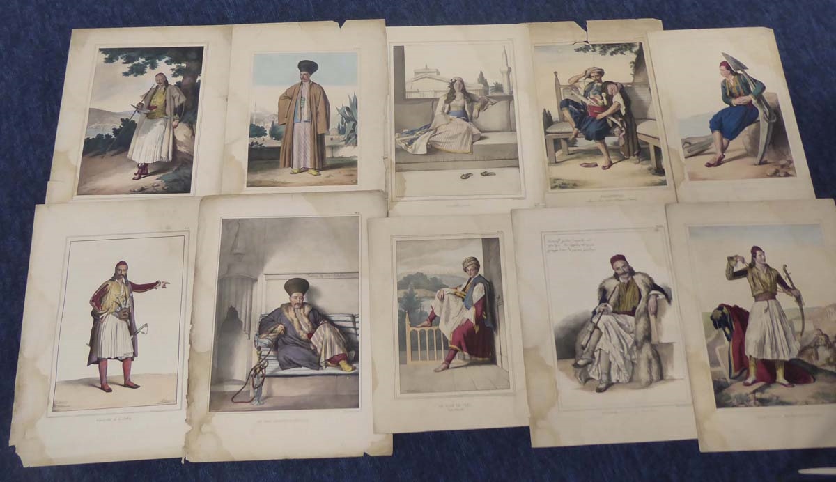 Louis Dupré | a collection of twenty-five coloured engravings from the ...