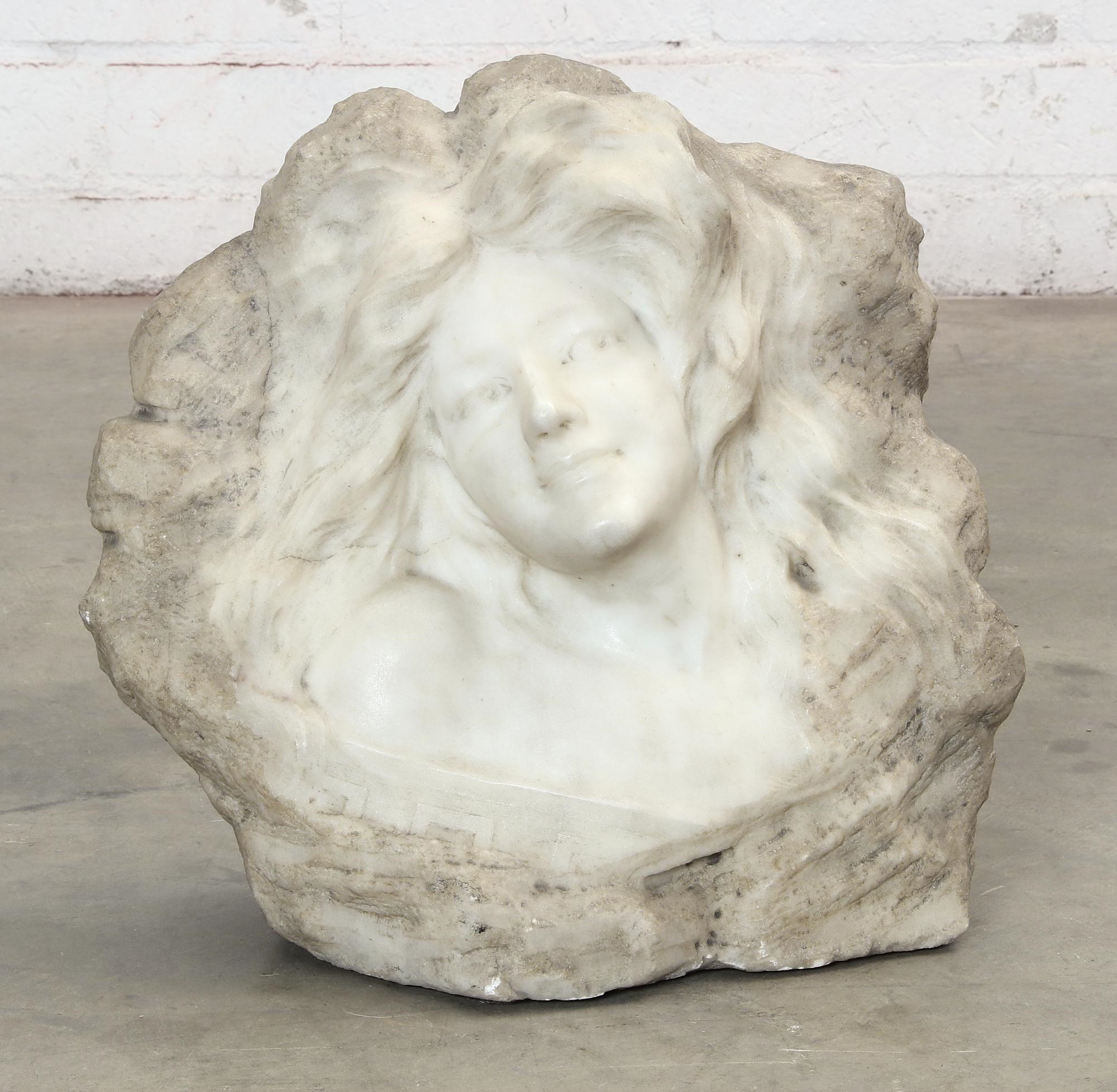 Continental School | bust of a woman | MutualArt
