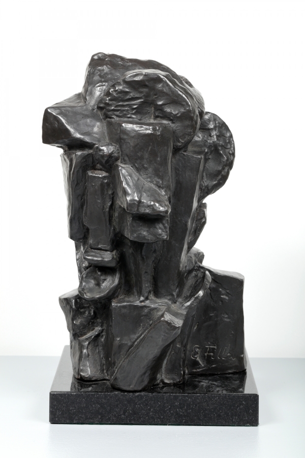 Emil Filla | Head of a Girl (HLAVA DÍVKY) (1930) | MutualArt