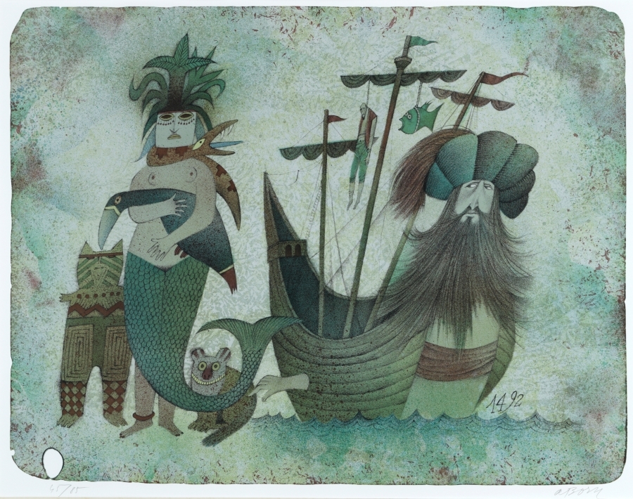 Adolf Born | Discovery of America | MutualArt