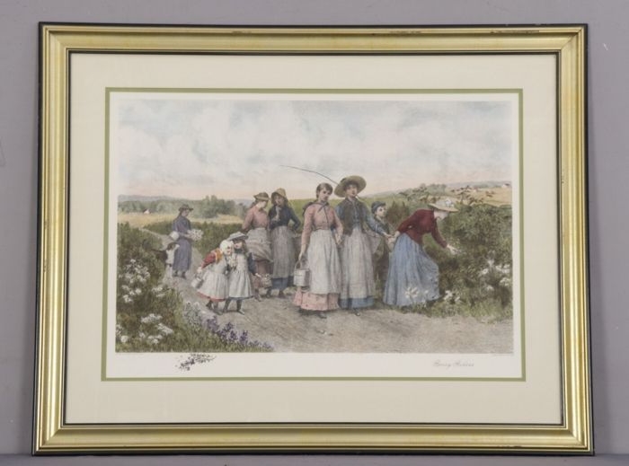 Jennie Augusta Brownscombe | Berry Pickers | MutualArt