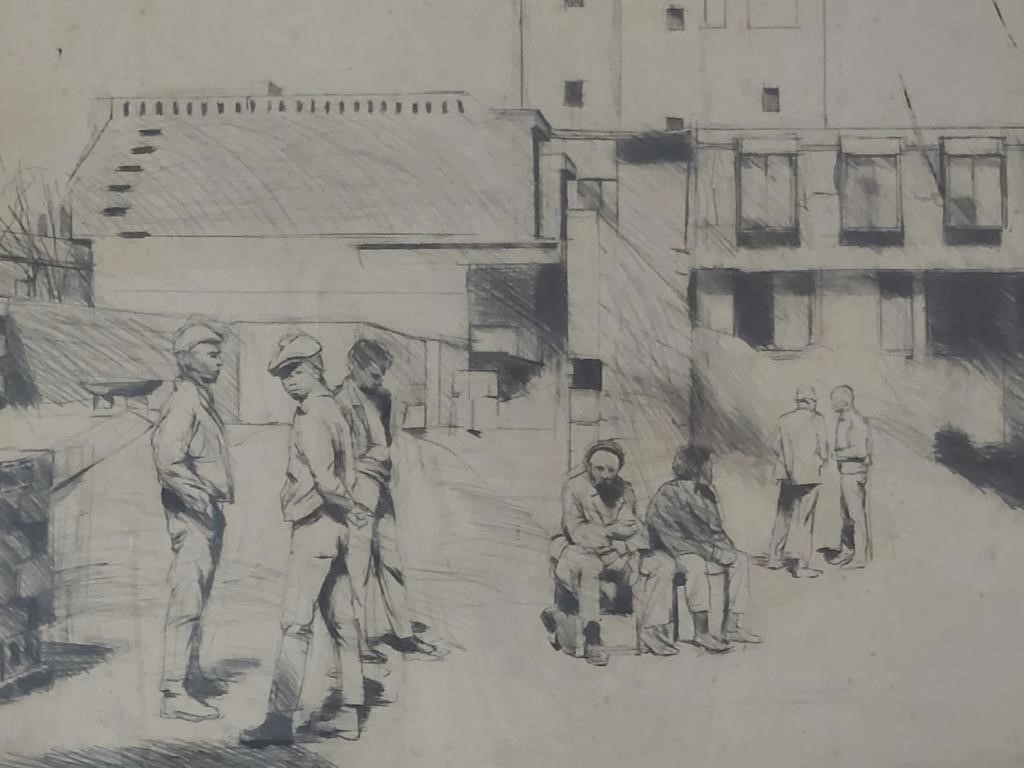 Edith Neff | Original Factory Scene | MutualArt