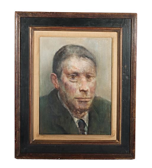 Marvin Cherney | portrait of a man (1953) | MutualArt