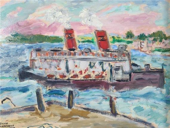 David Anderson | Steam Ship | MutualArt
