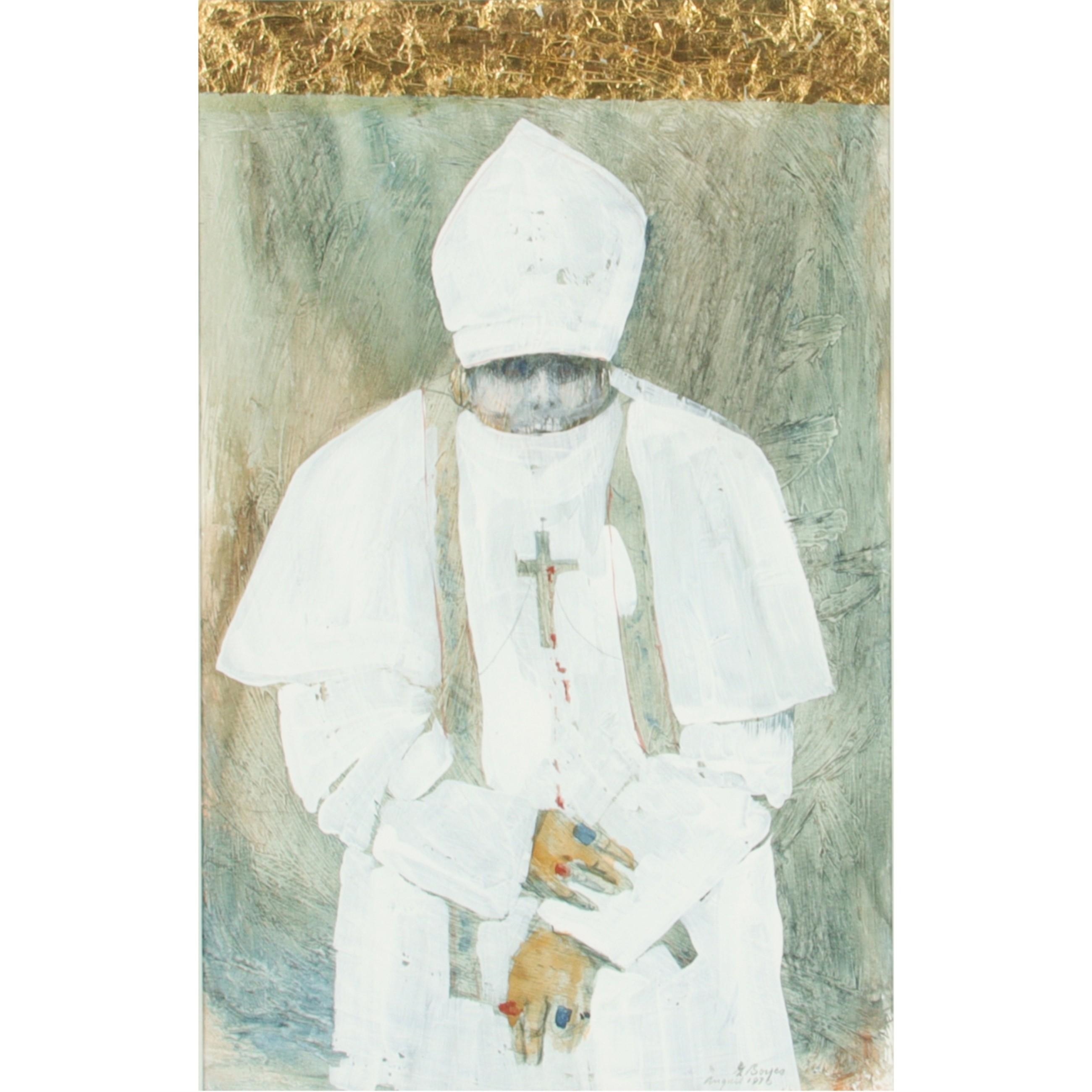 Gerald G. Boyce | untitled priest figure | MutualArt