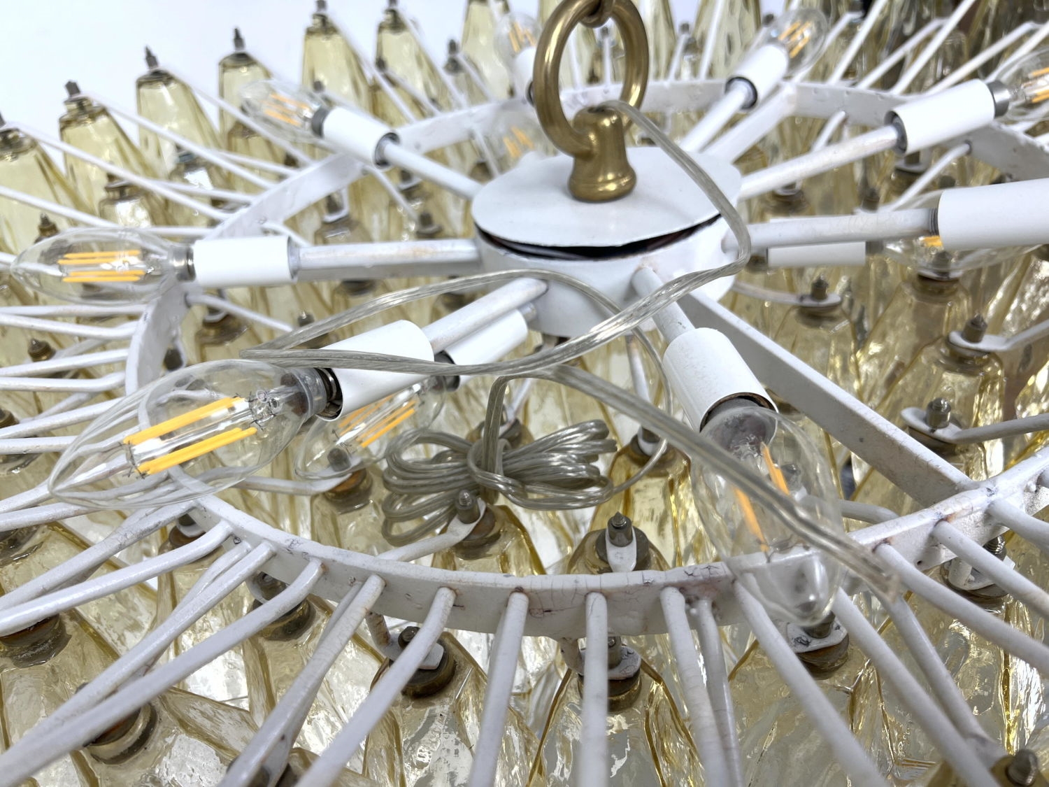 Paolo Venini | ‘Poliedri’ series Chandelier | MutualArt