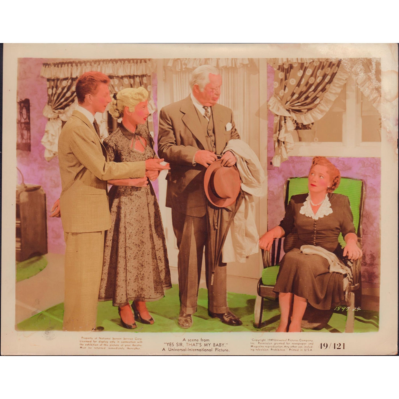 Barbara Brown | Technicolor Photograph From Yes Sir That's My Baby ...