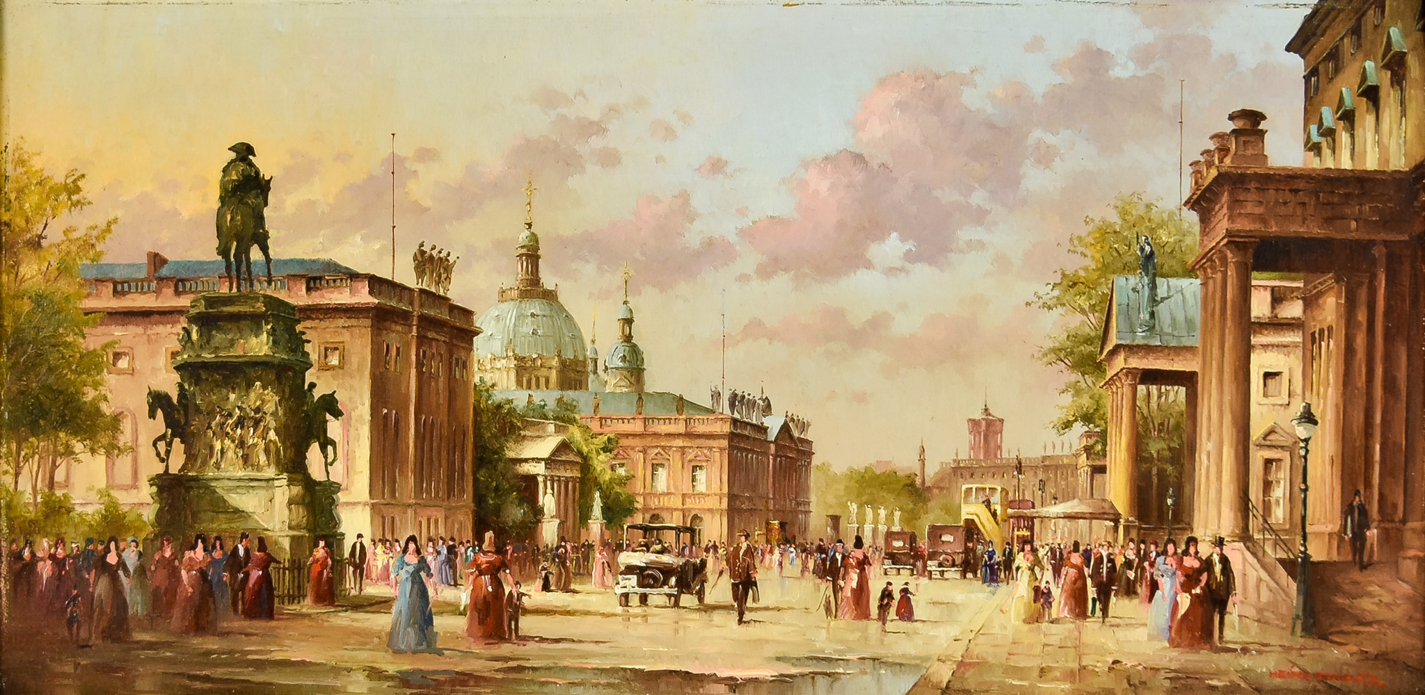 Heinz Sholtz | Heinz Sholtz (born 1925) - Pair of oil paintings - Views ...