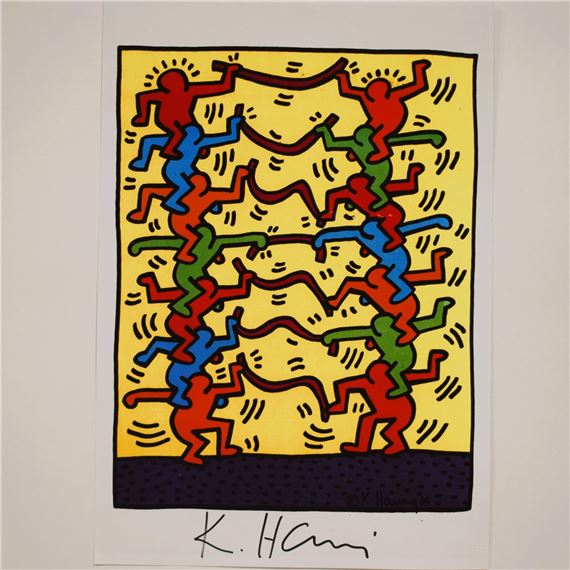Keith Haring | Human Chains | MutualArt