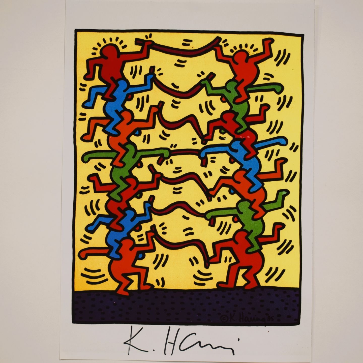 Keith Haring | Human Chains | MutualArt