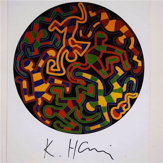 Keith Haring | Monkey Puzzle | MutualArt