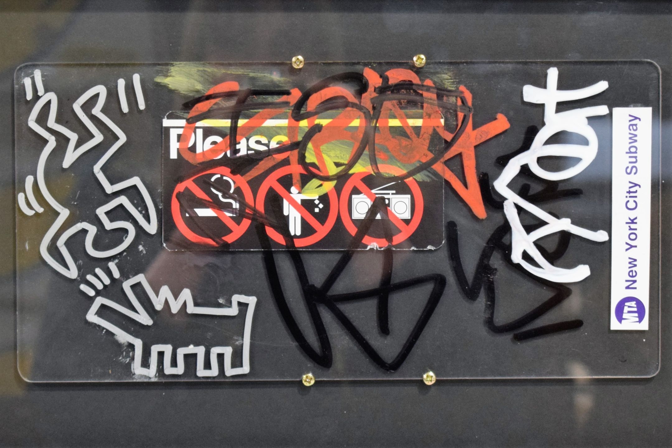 Keith Haring | Haring dog & Man | MutualArt