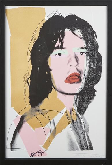 Andy Warhol | ANDY WARHOL Mick Jagger | MutualArt