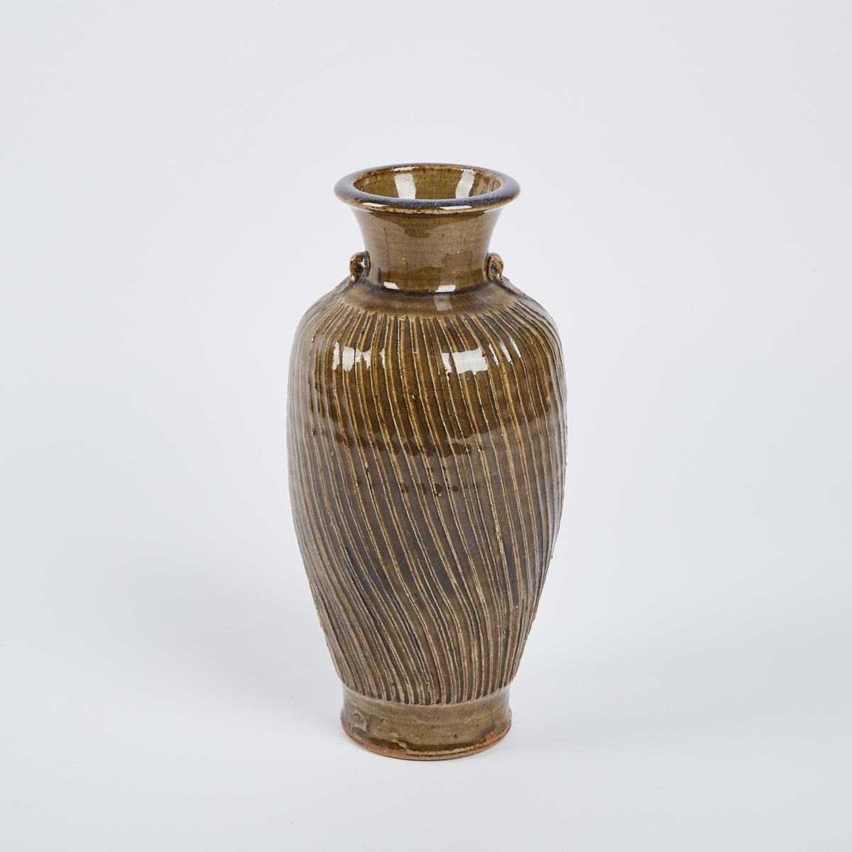 Toby Stafford | A Toby Stafford Vase With Combed Spiralling Decoration ...