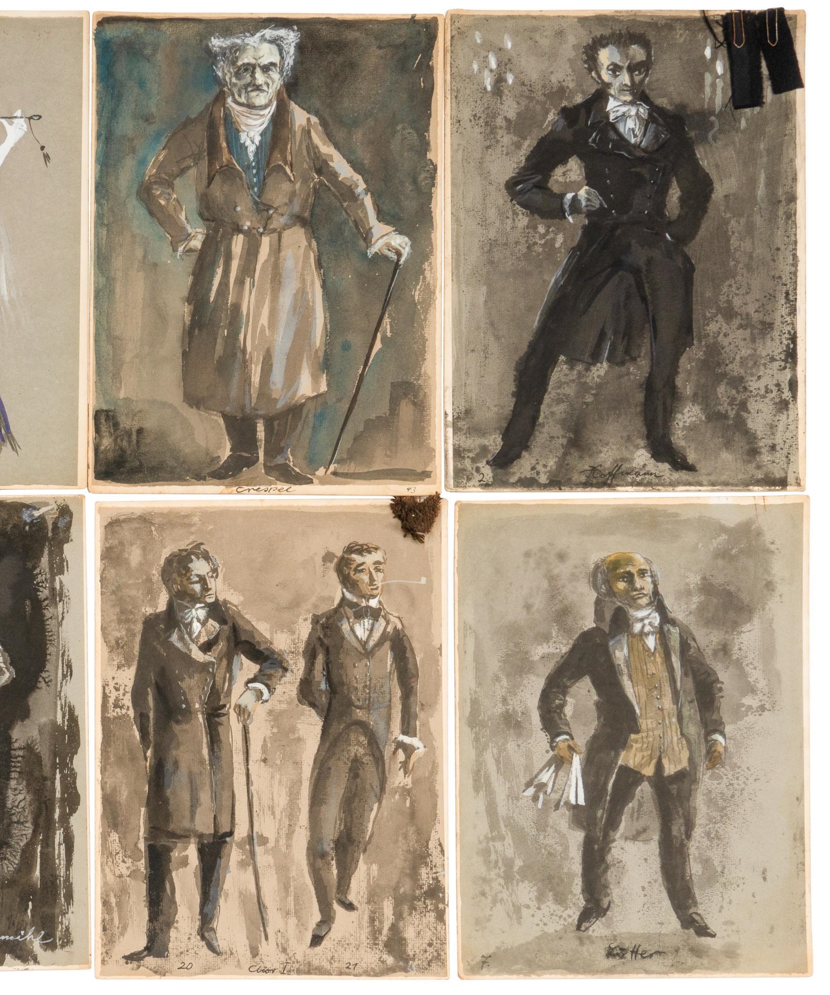 Eugène Berman | Boston Opera Costume Designs | MutualArt