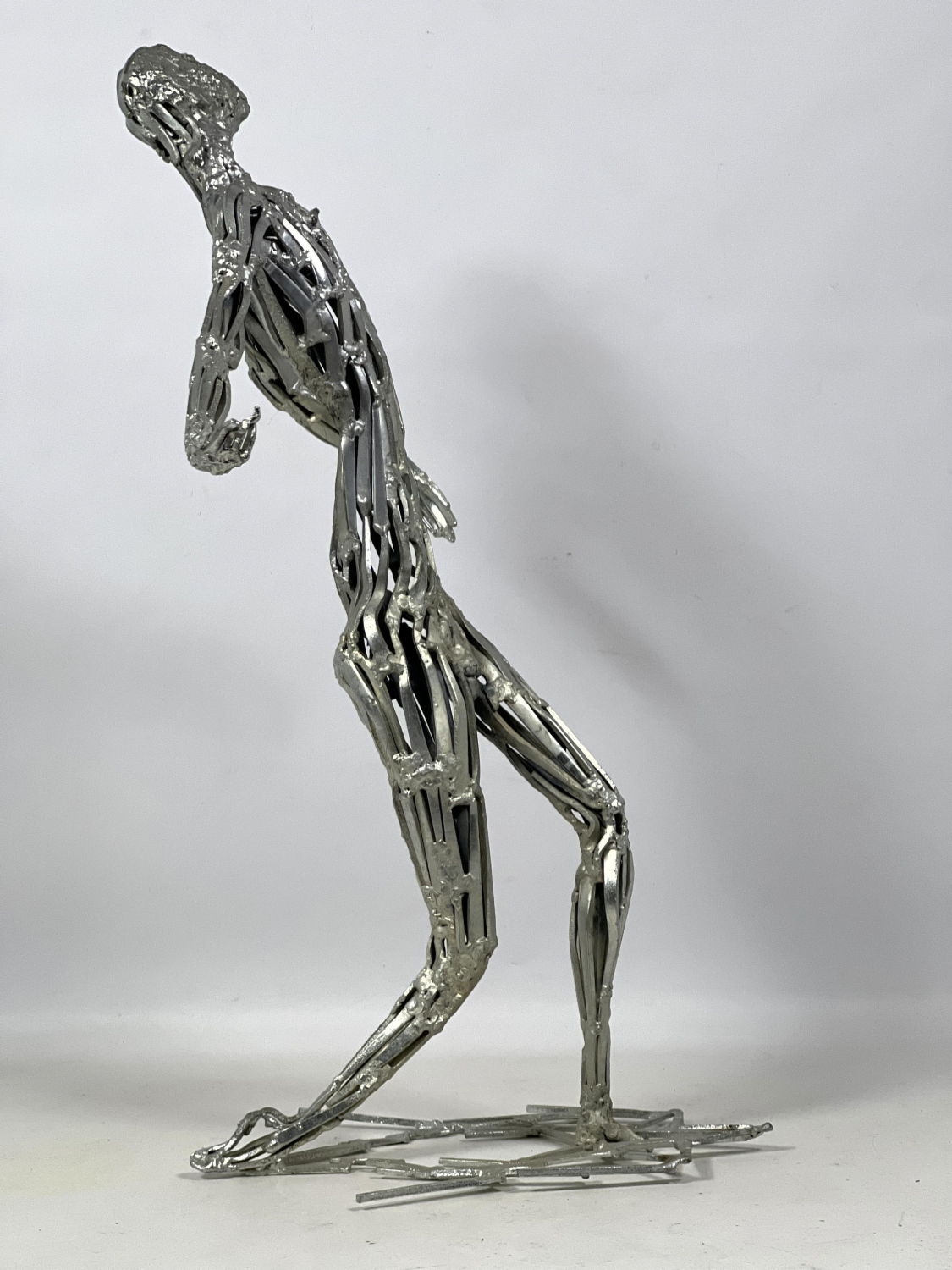 Jack Eagle | Jack Eagle Metal sculpture made with nails Signed Jack ...