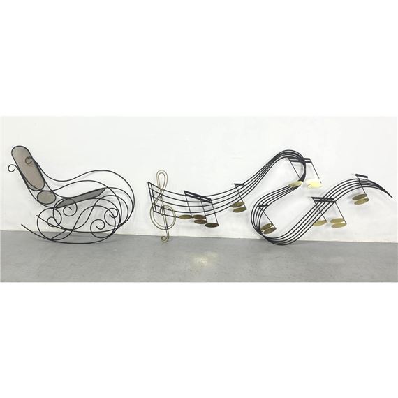 Curtis Jeré | Musical Notes; Rocker Rocking Chair | MutualArt