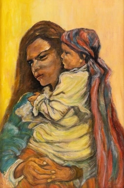 Ruth Baker | Indian Mother | MutualArt