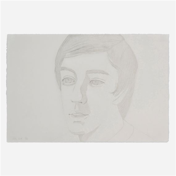 Alex Katz | Vincent with Open Mouth (1974) | MutualArt