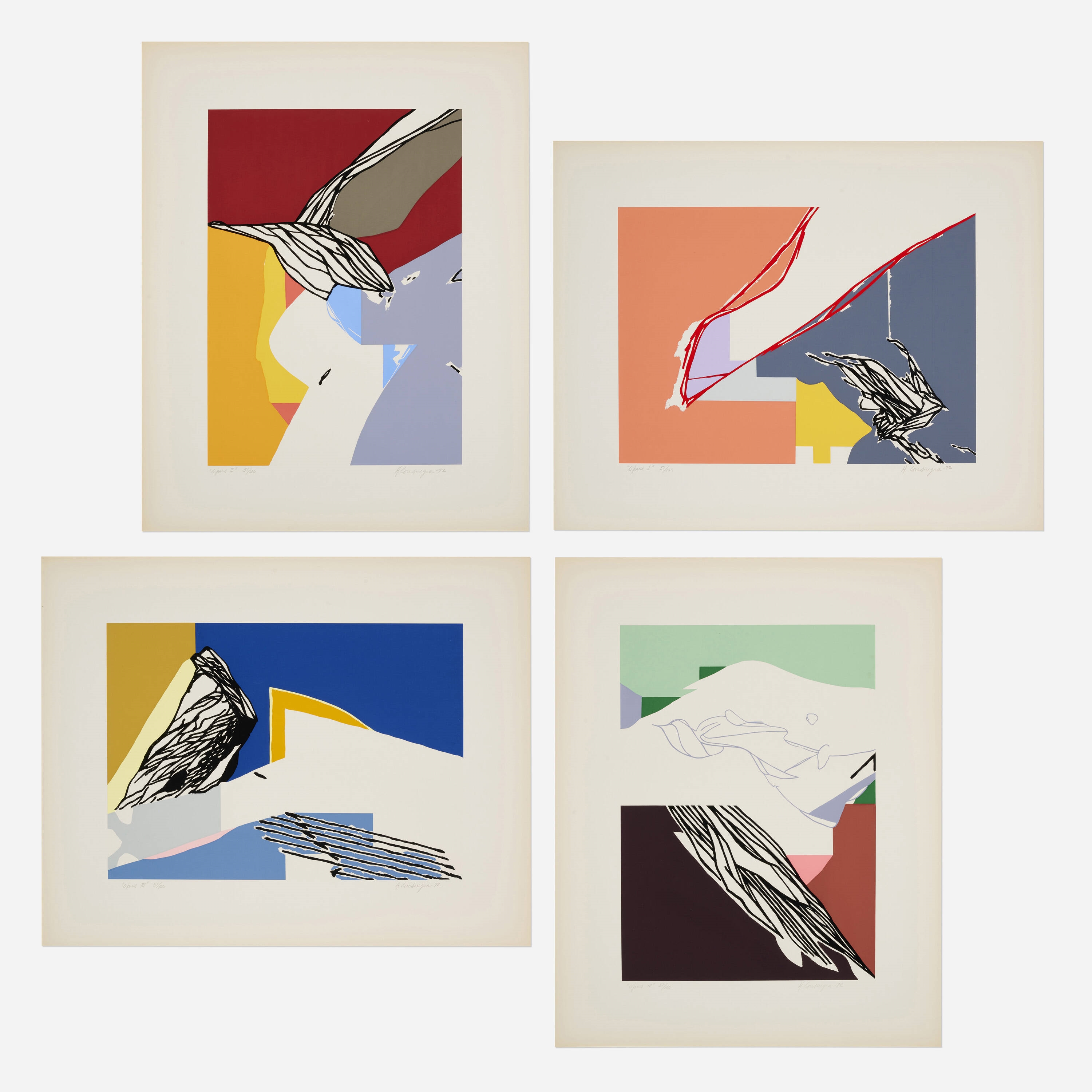 Hugo Consuegra | Quartet Opus (1972) | MutualArt