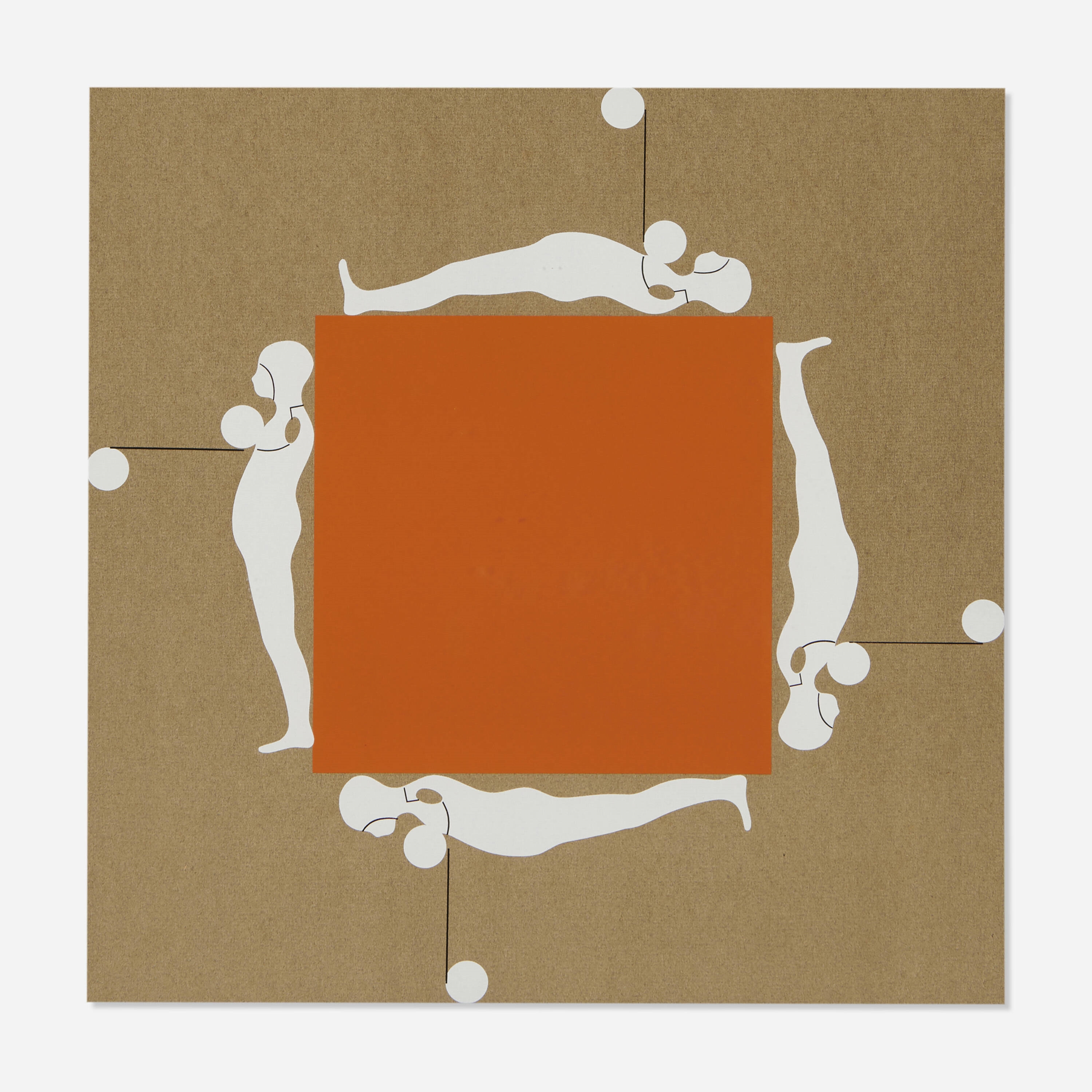 Ernest Trova | Ernest Trova exhibition poster (1967) | MutualArt