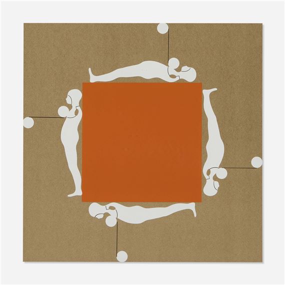 Ernest Trova | Ernest Trova exhibition poster (1967) | MutualArt