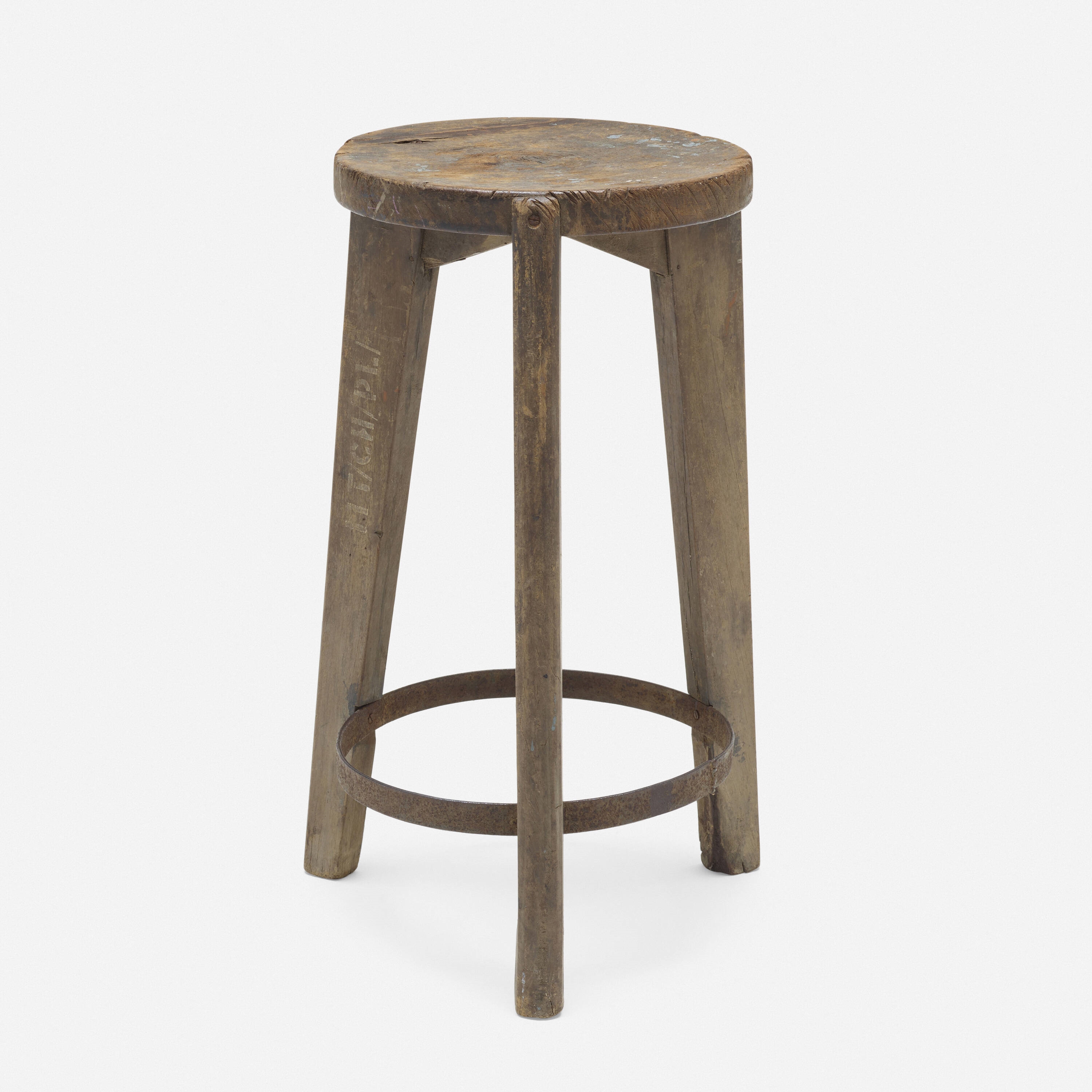Pierre Jeanneret | Stool from Punjab University, Chandigarh (Circa 1965 ...