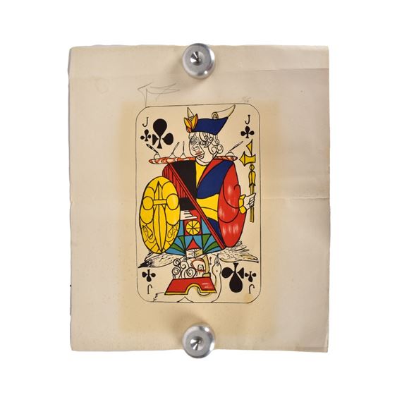 Salvador Dalí | Jack of Clubs from the suite Playing Cards | MutualArt