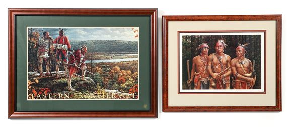 Robert Griffing | 2 prints: Brothers of the Forest (1991) | MutualArt
