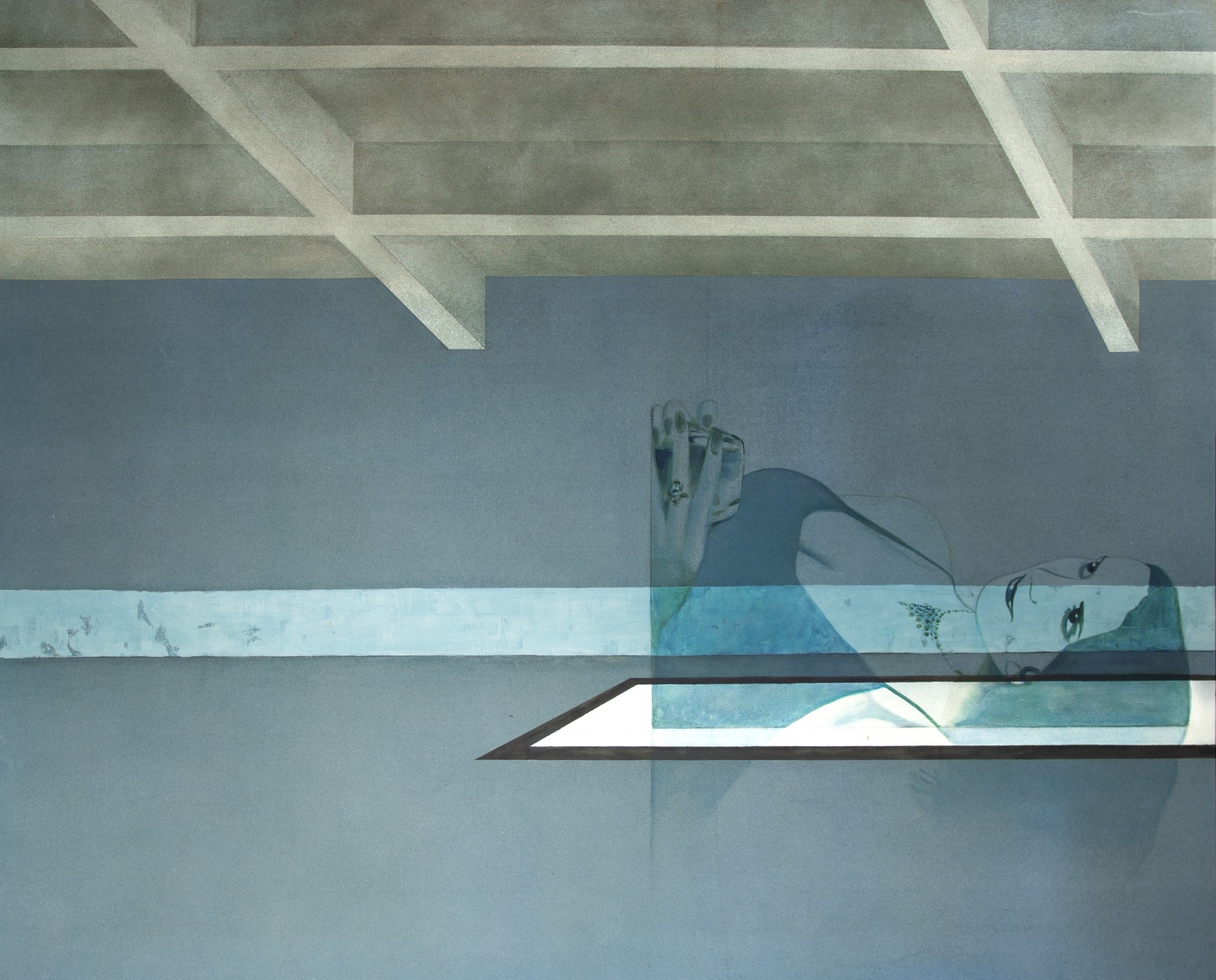 Luiz Paulo Baravelli | O Espírito das Piscinas (1983) | MutualArt
