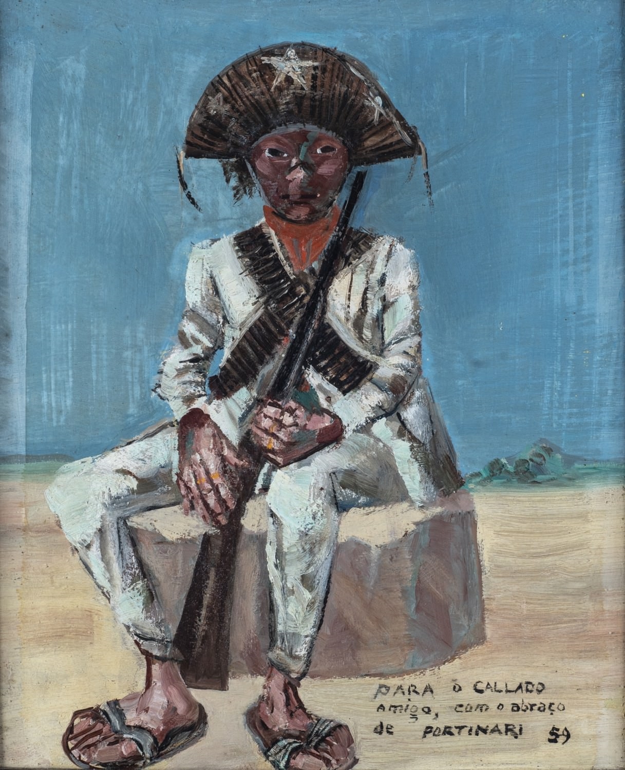 Cândido Portinari | Cangaceiro (1959) | MutualArt