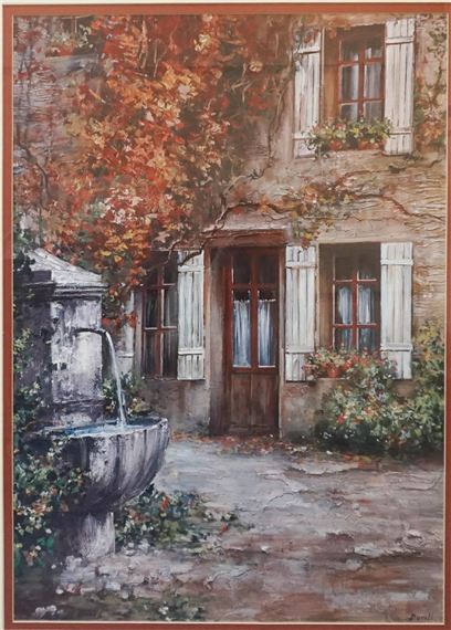 Duvall | Courtyard Scene | MutualArt