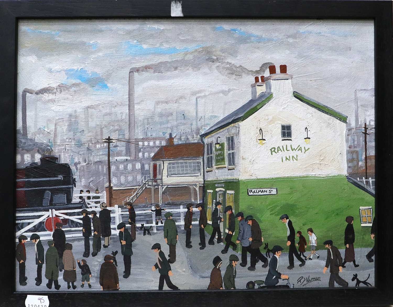 Peter J. Norman | The Railway Inn Pullman Street (2014) | MutualArt